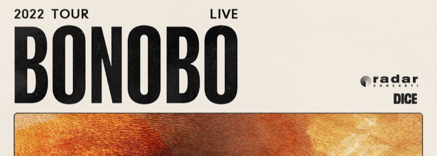 BONOBO Il Dj E Producer, Tra I Nomi Più Importanti Della Scena Dance ...